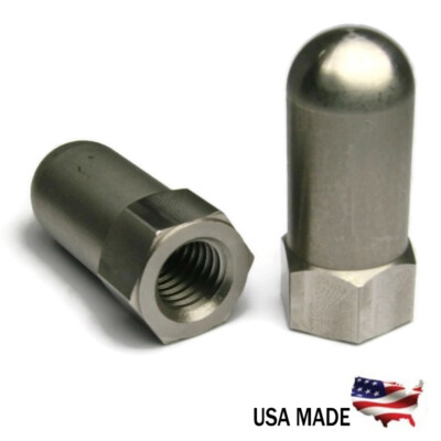 Extra Tall Too Tall Cap Acorn Hex Nuts 18-8 Stainless Steel USA - All ...