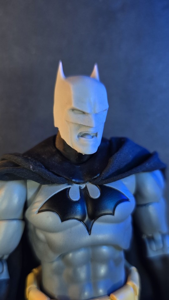 Custom 3D-printed Mafex DAN MORA Styled Batman Head Full Set | eBay