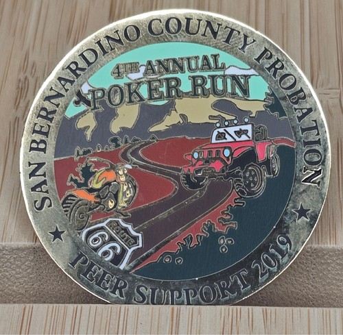 Law Enforcement Challenge Coin San Bernardino County Probation 2019 ...