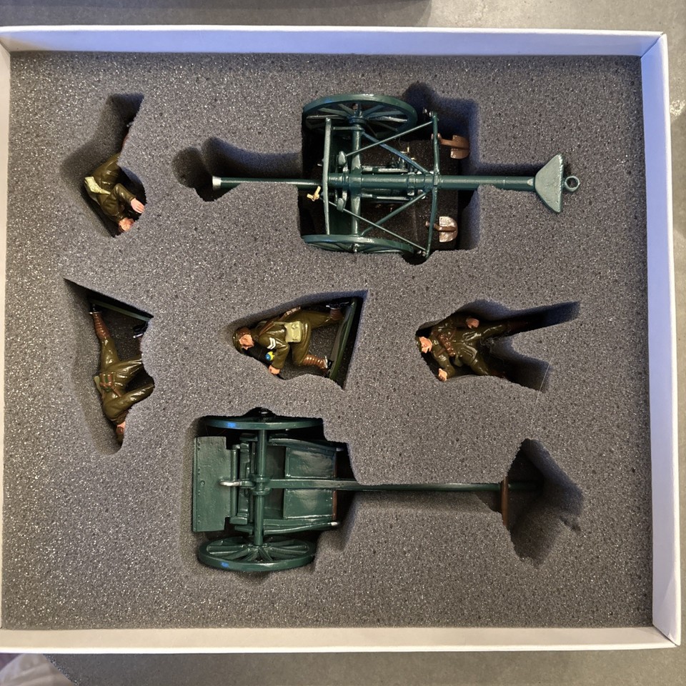 Britians 41105 British 18PDR: Gun, Limber & 4 Man Detachment | eBay