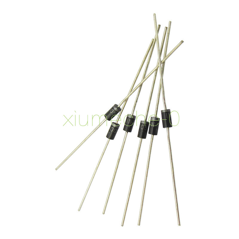 100x DO-41 Silicon Rectifier 1A Diode 1N4001 1N4002 1N4003 1N4004 ...