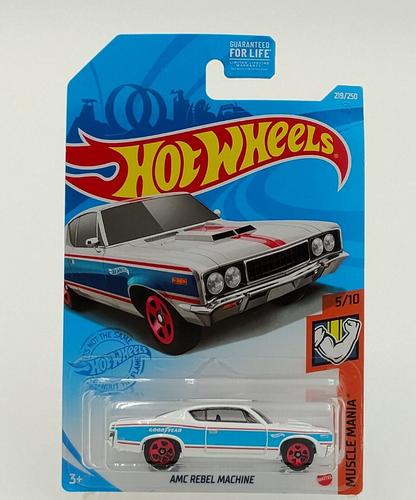 Hot Wheels Muscle Mania AMC REBEL MACHINE 2020 New | eBay
