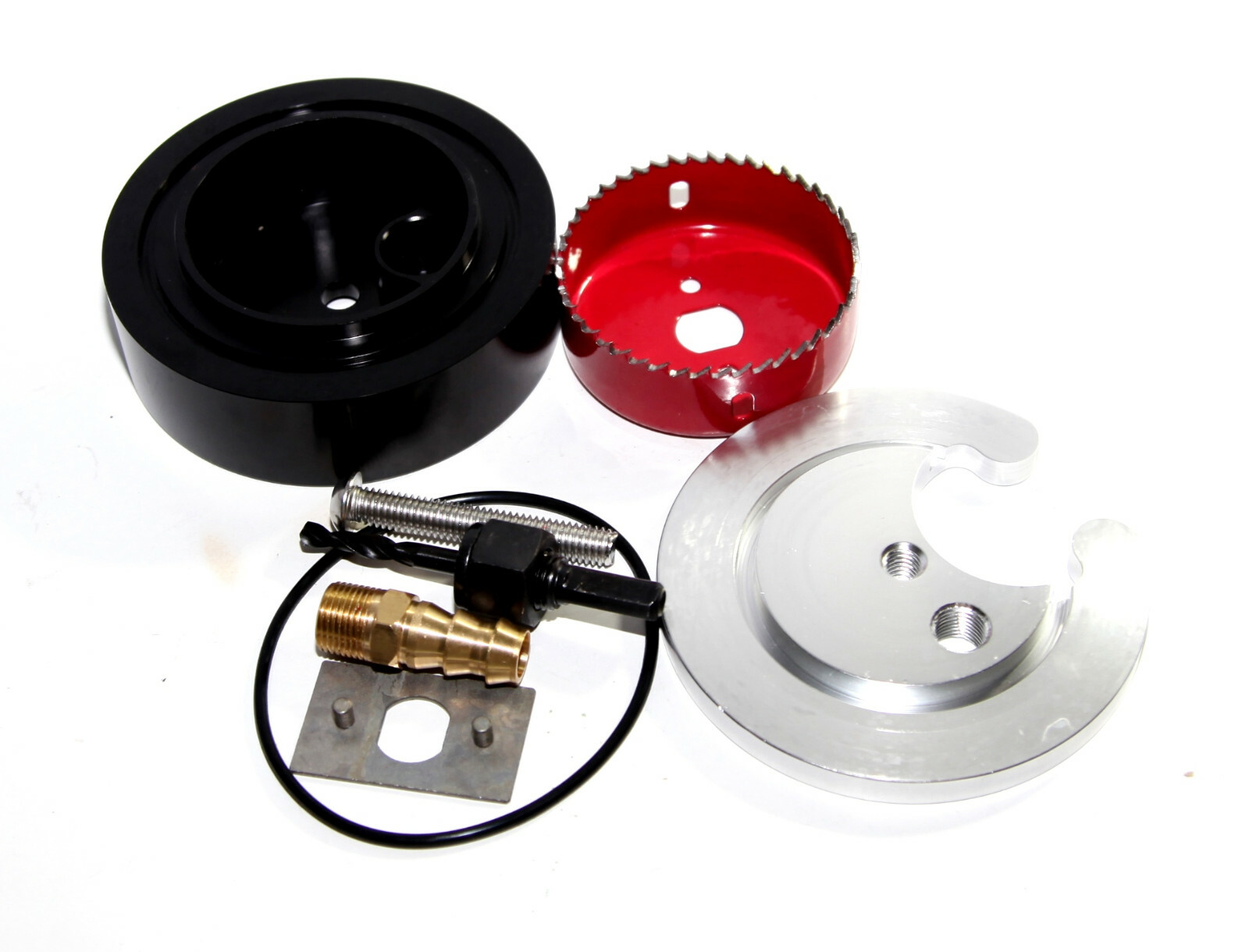 Diesel Fuel Tank Sump Kit w/Hole Saw For Cummins Duramax Powerstroke ...