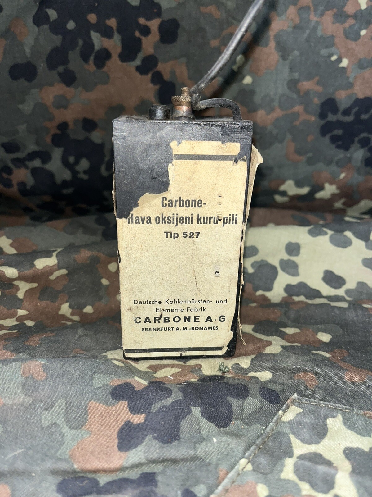 WW2 German Original FF33 Field Telephone Battery 1944 Wehrmacht | eBay