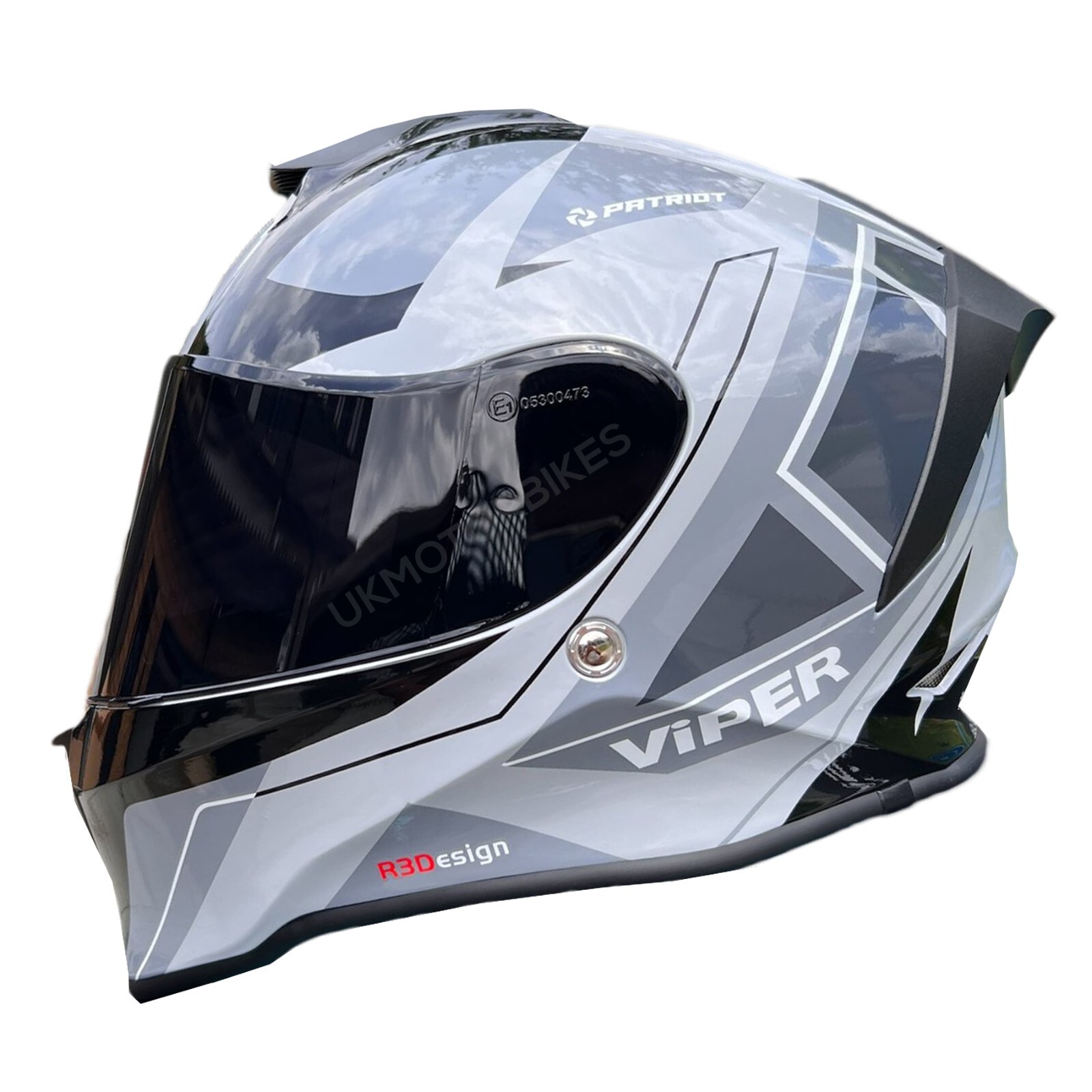 VIPER RS-55 FULL FACE ACU GOLD MOTORCYCLE MOTORBIKE CRASH HELMET ...