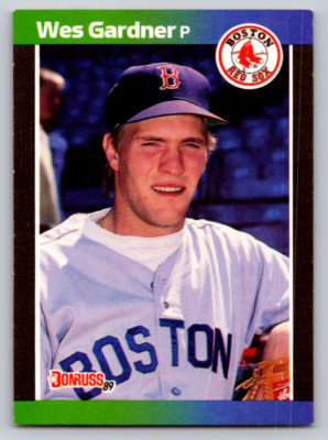 1989 Donruss #541 Wes Gardner Pitcher Boston Red Sox FREE shipping | eBay