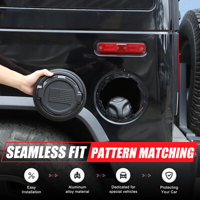 US Flag Style Car Fuel Tank Caps Accessories Cover For Hummer H2 2003 ...