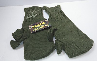 USGI Military WOOL MITTEN INSERTS w/ Trigger Finger MEDIUM NEW | eBay