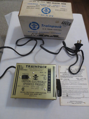 MRC Trainpack HO Train Control Transformer Model 100, TESTED WORKS ...