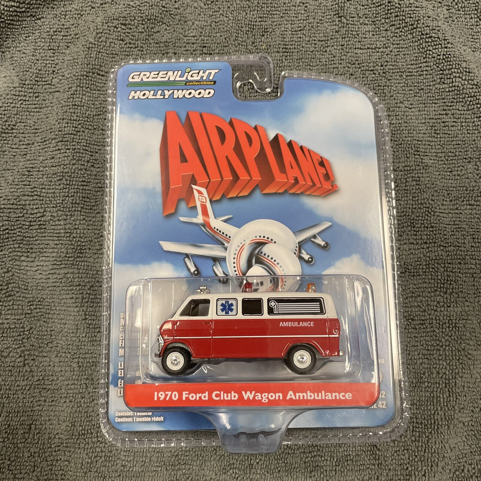 2024 Greenlight Hollywood - Airplane! - 1970 Ford Club Wagon Ambulance ...