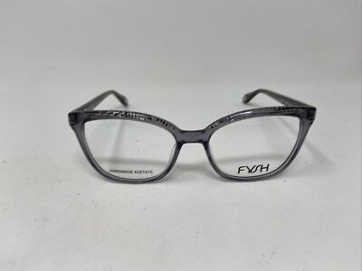 FYSH 3704 S403 51/16/140 GRAY CRYSTAL EYEGLASSES FRAME 0959 | eBay