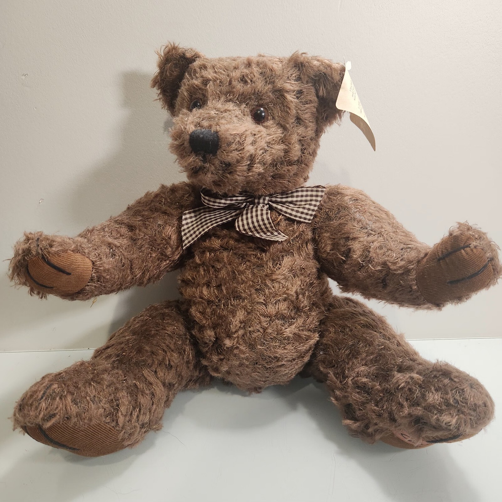Vintage Russ Bears From The Past Limited Edition 16" Jointed Brown ...