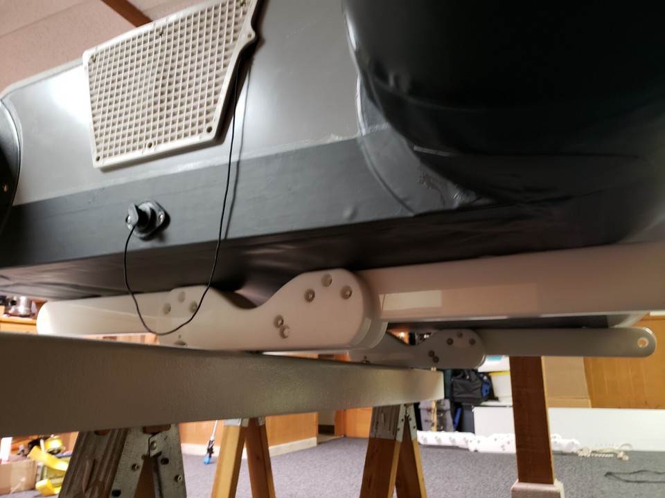 pull on davits st clair davits inflatable boat dinghy davits system ...