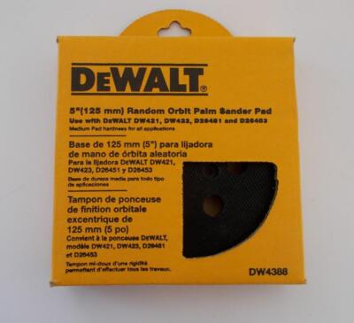 DeWalt DW4388 Random Orbit 5" Palm Sander Pad | eBay