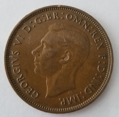 1937 One Penny - George VI - Great Britain | eBay