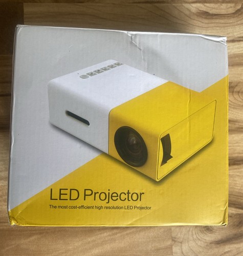 Artlii Mini LED / LCD Portable Pocket Projector YG300 HDMI - Yellow | eBay