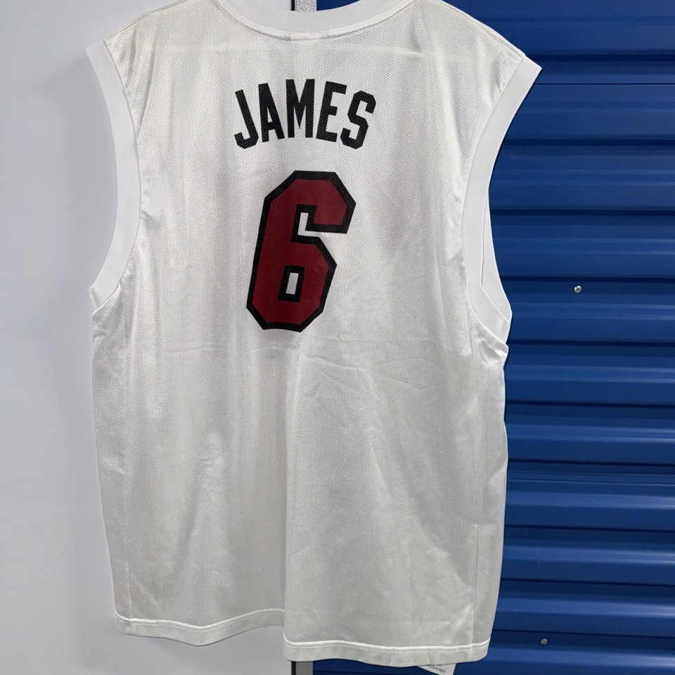 Official NBA merch Jersey LeBron James White XL | eBay