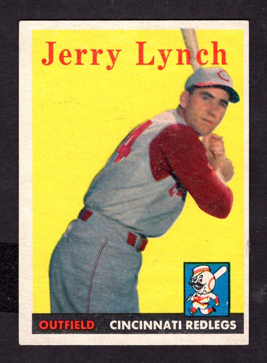 1958 TOPPS JERRY LYNCH CARD NO:103 NEAR MINT CONDITION | eBay