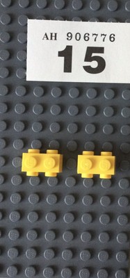 LEGO Parts & Pieces 99781 - 6185994 Bracket 1 x 2 Bright Yellow x2 | eBay