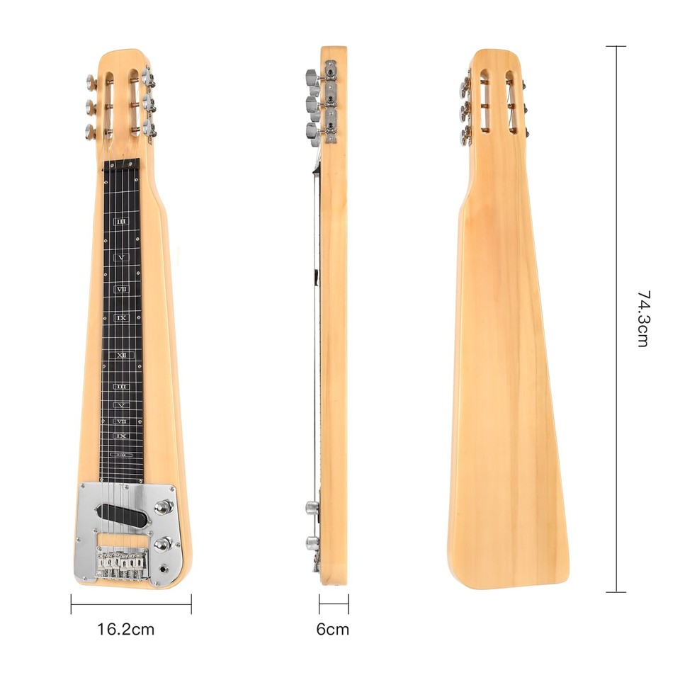 Electric Lap Steel Guitar Slide Electric Guitar Lap style Metal Slide ...