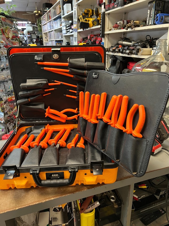 Klein Electrician Tool Set with hard case | eBay