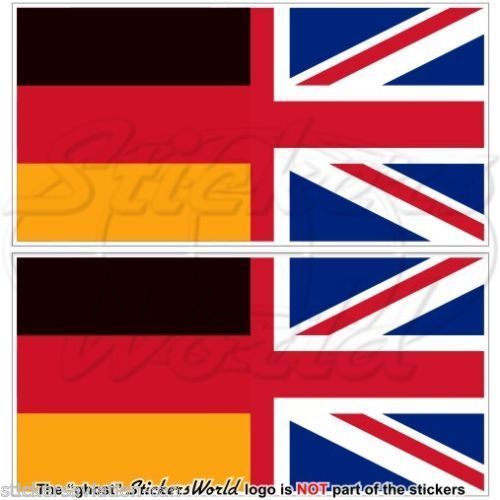 GERMANY-UK Flag German-United Kingdom British Union Jack Decals ...