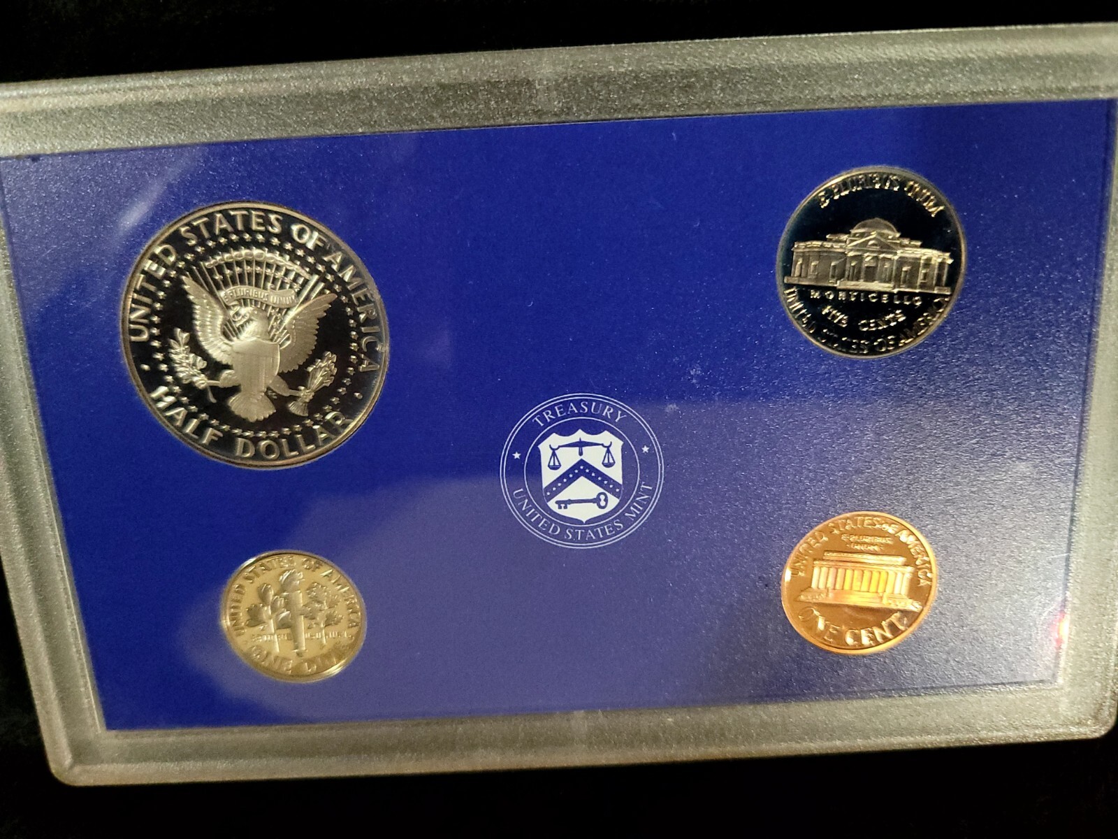 PROOF WIDE A M 1999 S), LINCOLN CENT IN A PROOF SET HALF DOLLAR | eBay