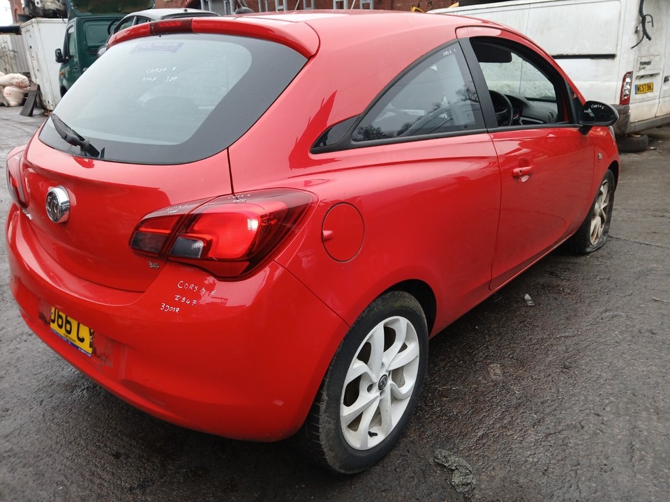 VAUXHALL CORSA E 2014 - 2019 1.4 PETROL ENGINE B14XEJ IN RED Z547 ...
