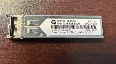 X121 HP J4858C ProCurve Gigabit 1000Base-SX Mini GBIC SFP Transceiver ...