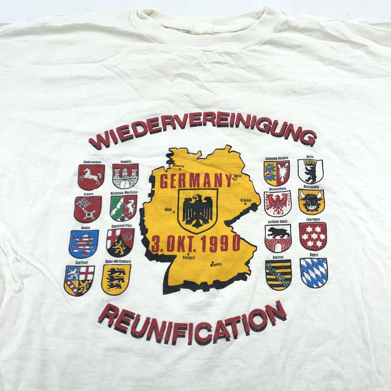 vintage 1990 GERMANY WIEDERVEREINIGUNG REUNIFICATION … - Gem