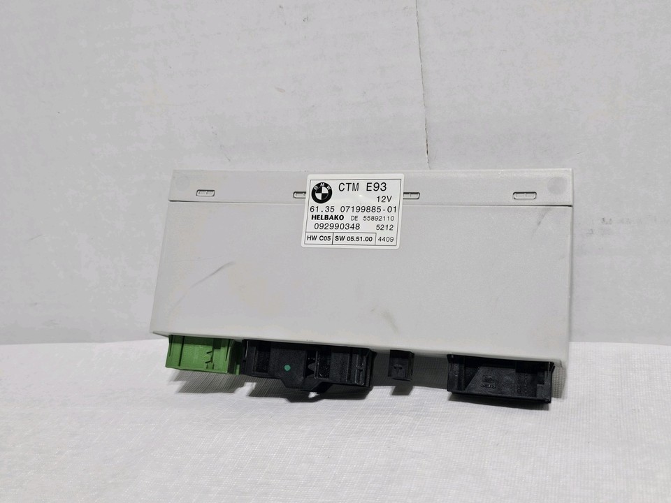 07-13 OEM BMW E93 M3 335 328 Convertible CTM Roof Folding Top Module ...