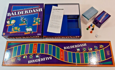 Balderdash Board Game A Classic Bluffing Game Mattel 2003 Complete-Free ...