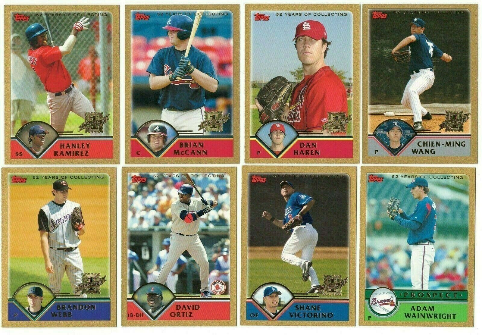 2003 Topps Traded GOLD Complete Team Set #/2003 Rookie Card FY RC First ...