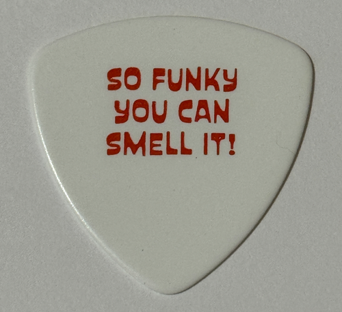 BUDDY GUY Signature Guitar Pick 2023 Tour Plectrum SO FUNKY YOU CAN ...