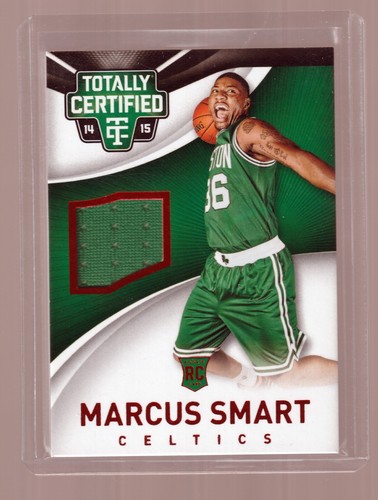 2014-15 Panini Totally Certified Marcus Smart Rookie Jersey card # 080/ ...