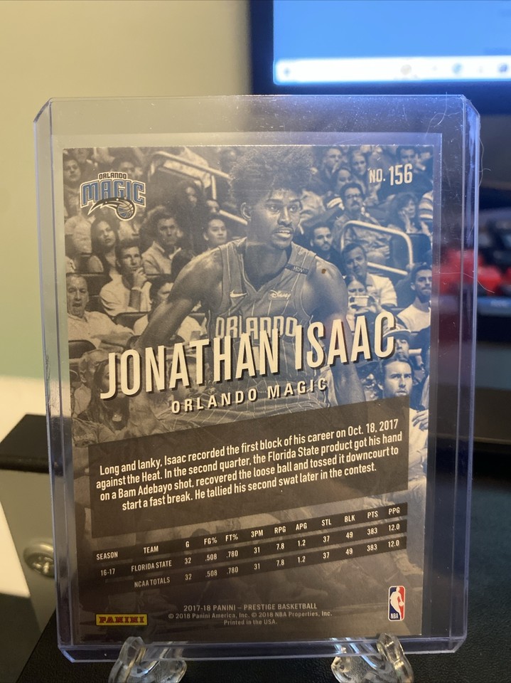 2017-18 Panini Prestige Rookies Jonathan Isaac #156 Rookie RC | eBay