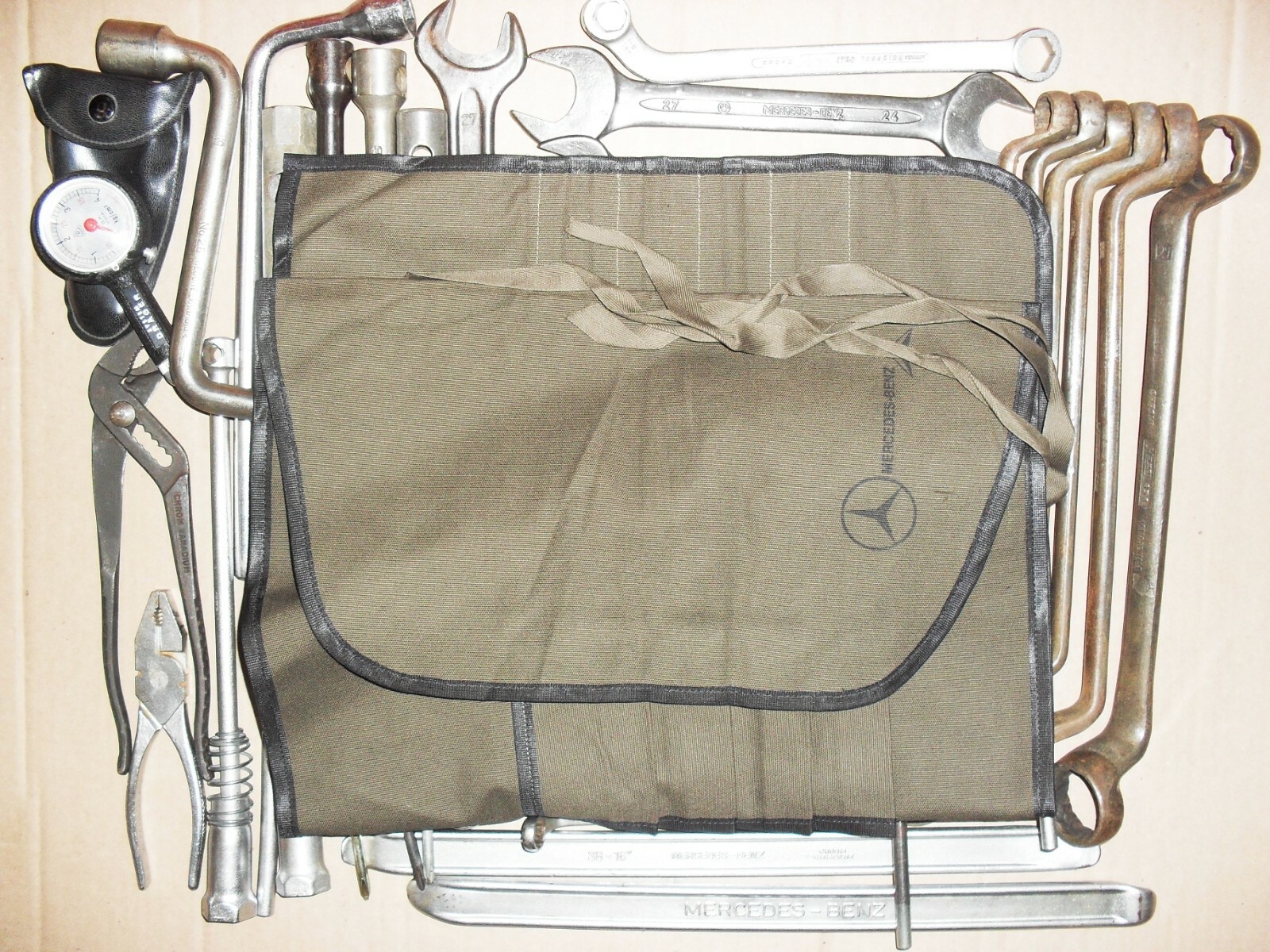 MERCEDES BENZ TOOL KIT ROLL w198 300SL GULLWING 190SL 300SL w198 300 SL ...