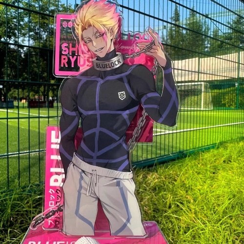 Anime Cosplay BLUE LOCK Shidou Ryuusei HD Acrylic Stand Model Plate ...