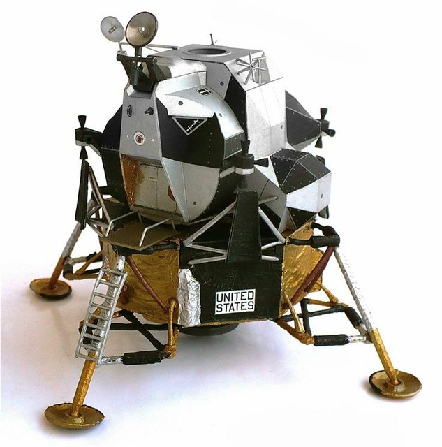 Apollo lunar module Paper model | eBay