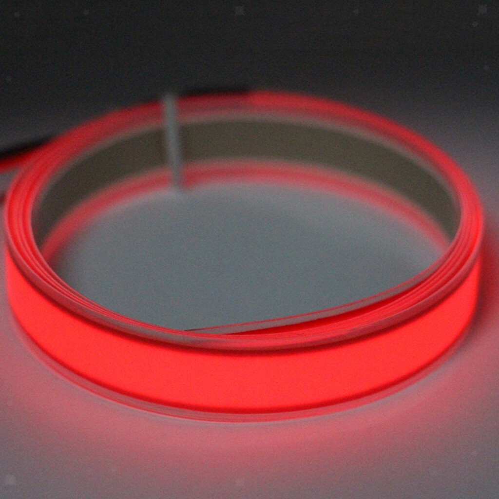 Electroluminescent Panel EL Tape Back Light Red | eBay