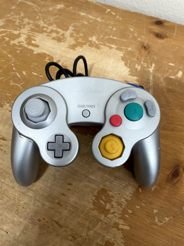 Nintendo Gamecube Controller Platinum Silver Authentic DOL-003 | eBay