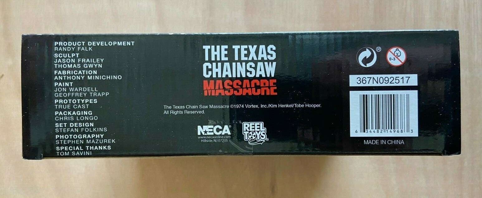 OOS NECA Texas Chainsaw Massacre Hitchhiker Nubbins Puppet Action ...