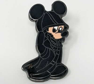 🖤 Kingdom Hearts Mickey Mouse Organization XIII Black Cloak Disney Pin ...