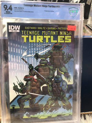 TEENAGE MUTANT NINJA TURTLES #51 - CBCS 9.4 | eBay