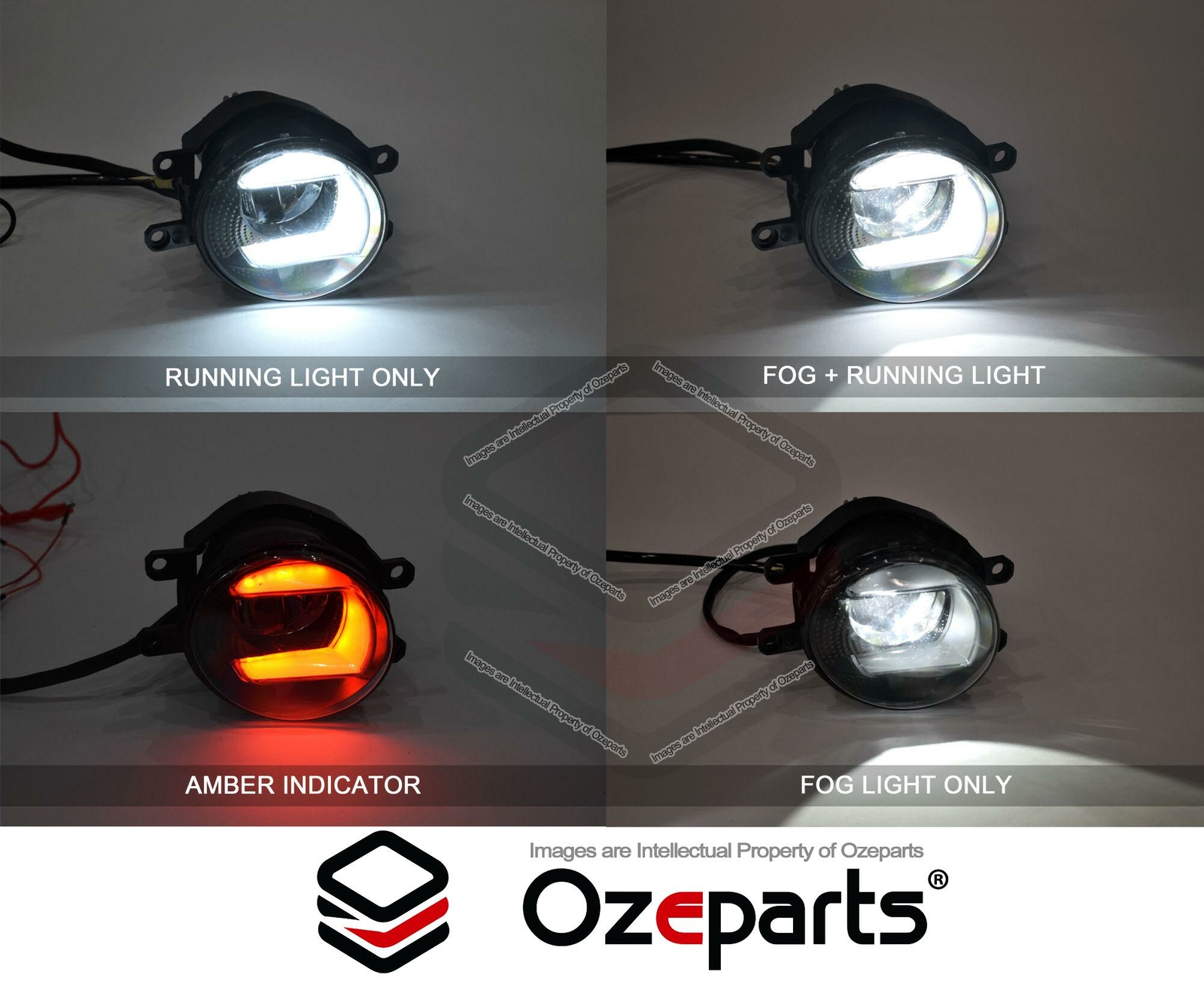 Set Pair LH+RH LED Fog Light Lamp w/ DRL For Lexus LX570 2012~2015 | eBay
