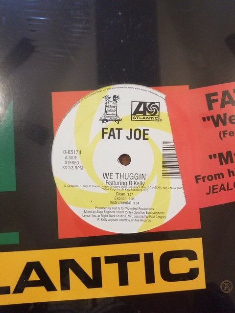 We Thuggin' [Single] [12 inch Vinyl Disc] by Fat Joe (Vinyl, Oct-2001 ...