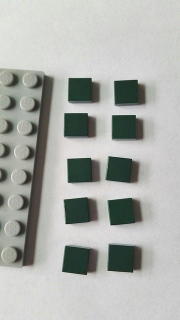 LEGO PART 3070b Tile 1 x 1 with Groove - Lot of (10), Choose Color | eBay