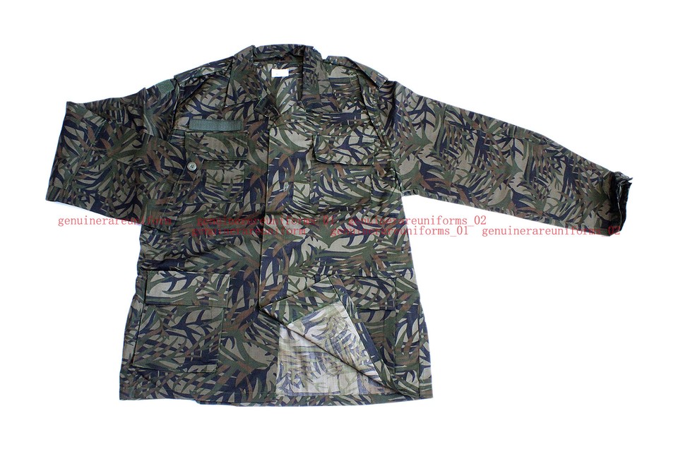 Rare Genuine African DRC Congo Army Grassland Camo BDU Uniforms Size MR ...