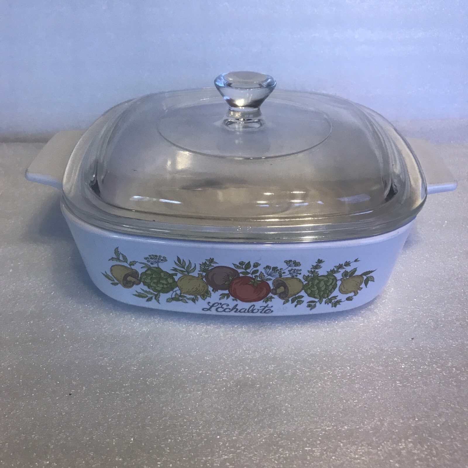 Rare Vintage - Corning Ware - 1180 STAMP L'Echalote A-1-B Spice Of Life ...