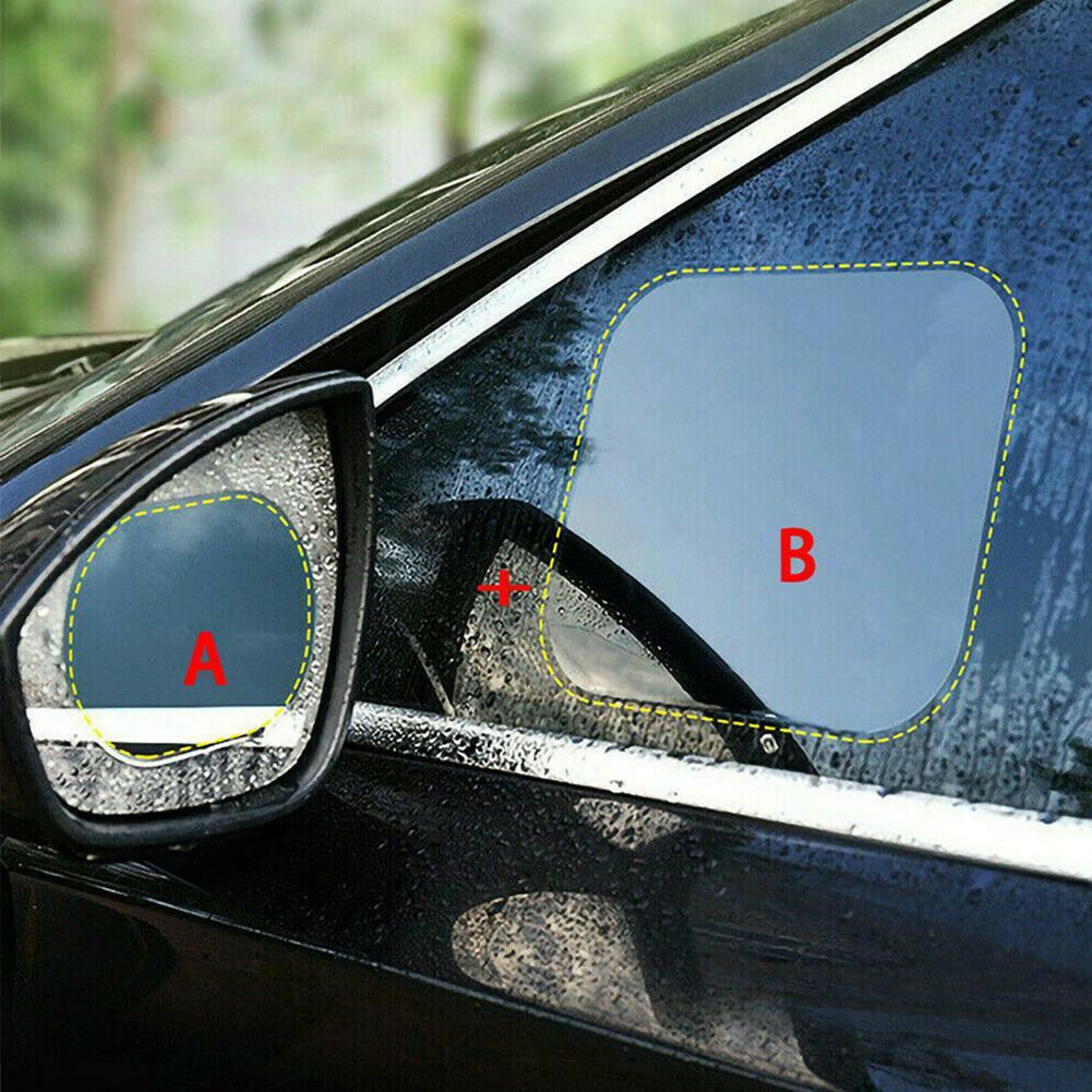 2Pcs Car Side Window Protective Anti Fog Rainproof Rearview Mirror ...